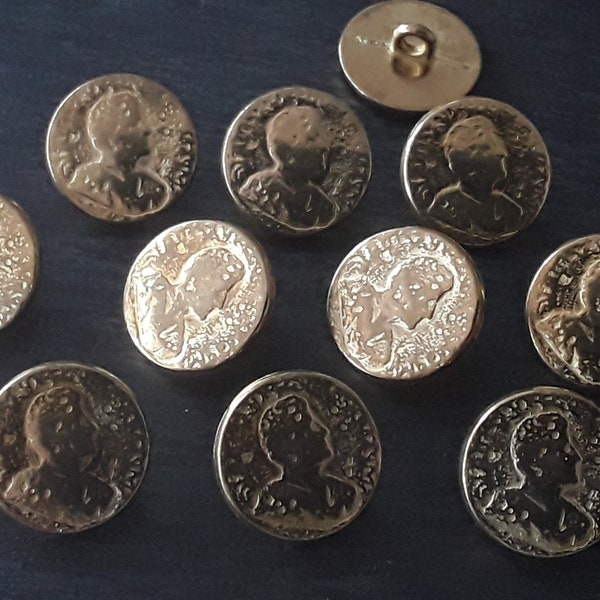 Coin Buttons - Etsy