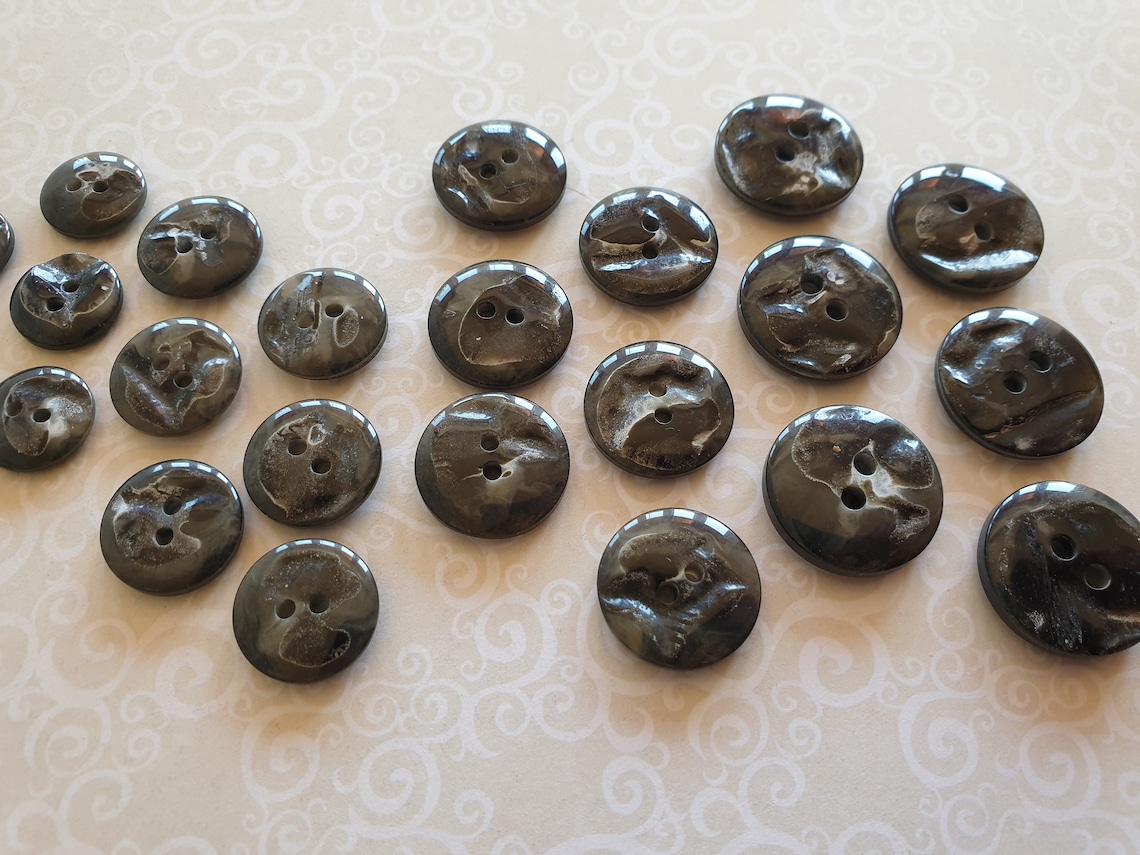 15mm 18mm 21mm & 23mm Suit/jacket Buttons matching Grey - Etsy UK