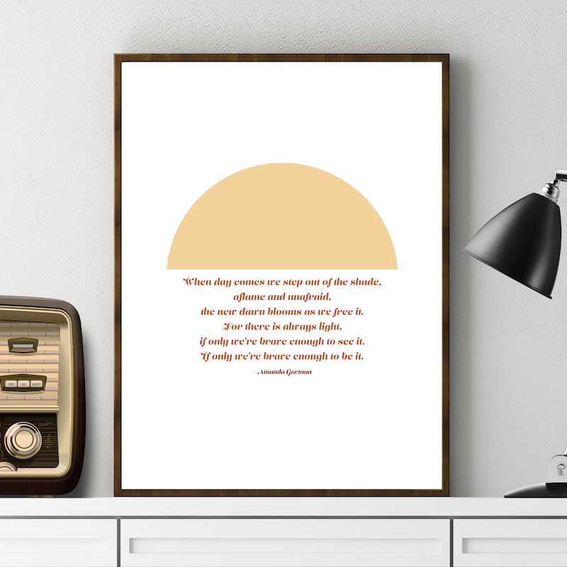 Amanda Gorman Poster - Etsy