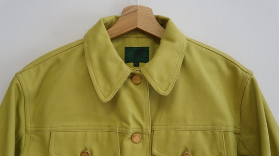 Gaultier Junior Denim Set, Yellow Jacket, Skirt, Jean Paul Gaultier Junior Denim Set, Yellow Jacket, Skirt, Jean Paul