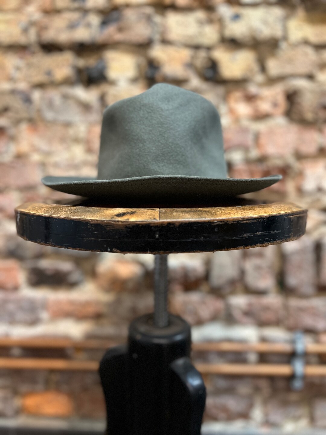 Blummel Hat, Green Wool Italian Vintage Hat, Zambelli Carrara Green Hat ...