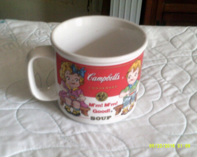 1993 Ceramic Commemorative Campbell's Soup Cup. - Etsy