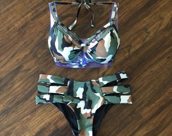 Camo bikini | Etsy