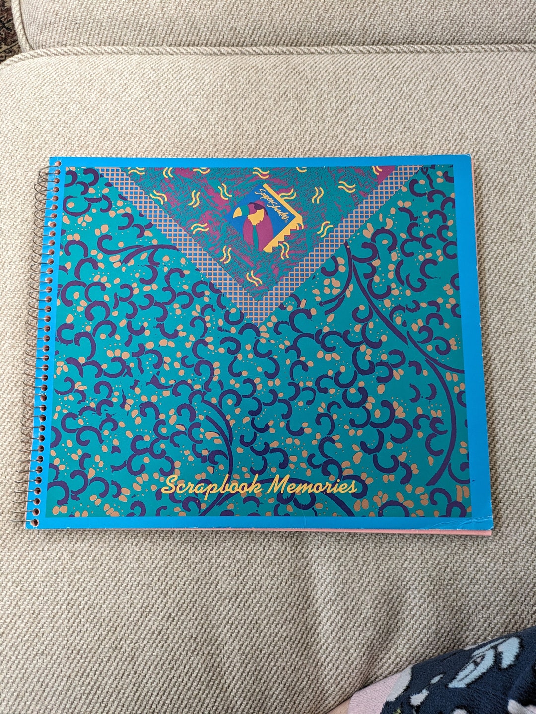 Vintage Mead Super Shades Spiral Scrapbook, Photo Album, or Sketchbook ...