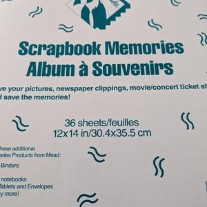 Vintage Mead Super Shades Spiral Scrapbook, Photo Album, or Sketchbook ...