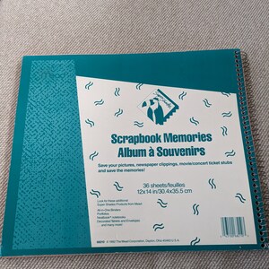 Vintage Mead Super Shades Spiral Scrapbook, Photo Album, or Sketchbook ...