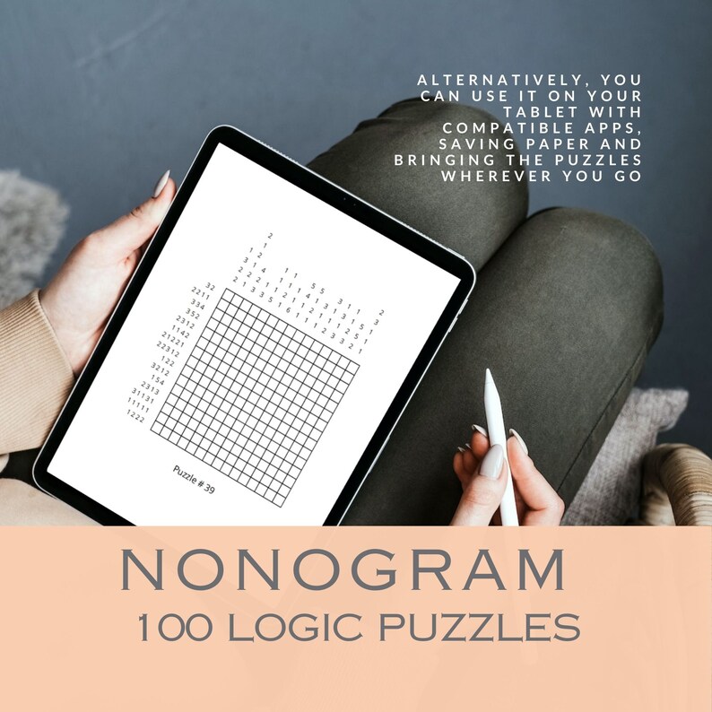 Nonogram Logic Puzzle Medium Games Activity Puzzles for Beginners ...