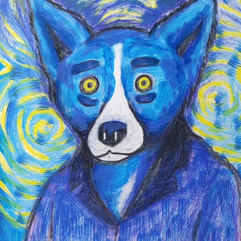 George Rodrigue - Etsy