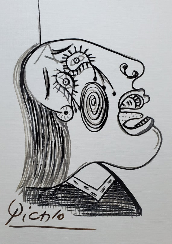 Dessins De Portraits De Picasso