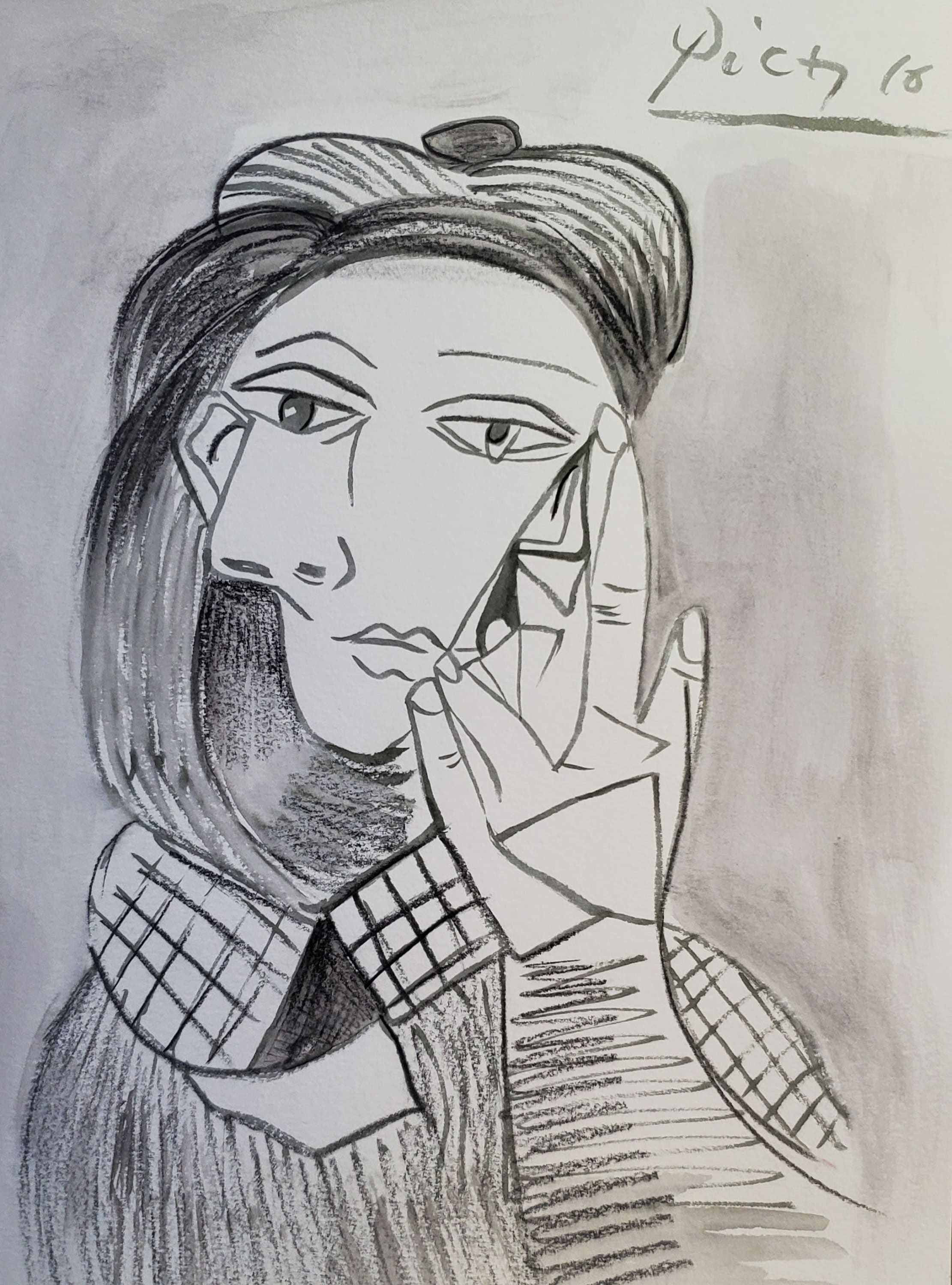 Picasso Pencil Drawings