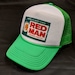 Red Man Chewing Tobacco Vintage Style Trucker Hat Classic Cap Snapback ...