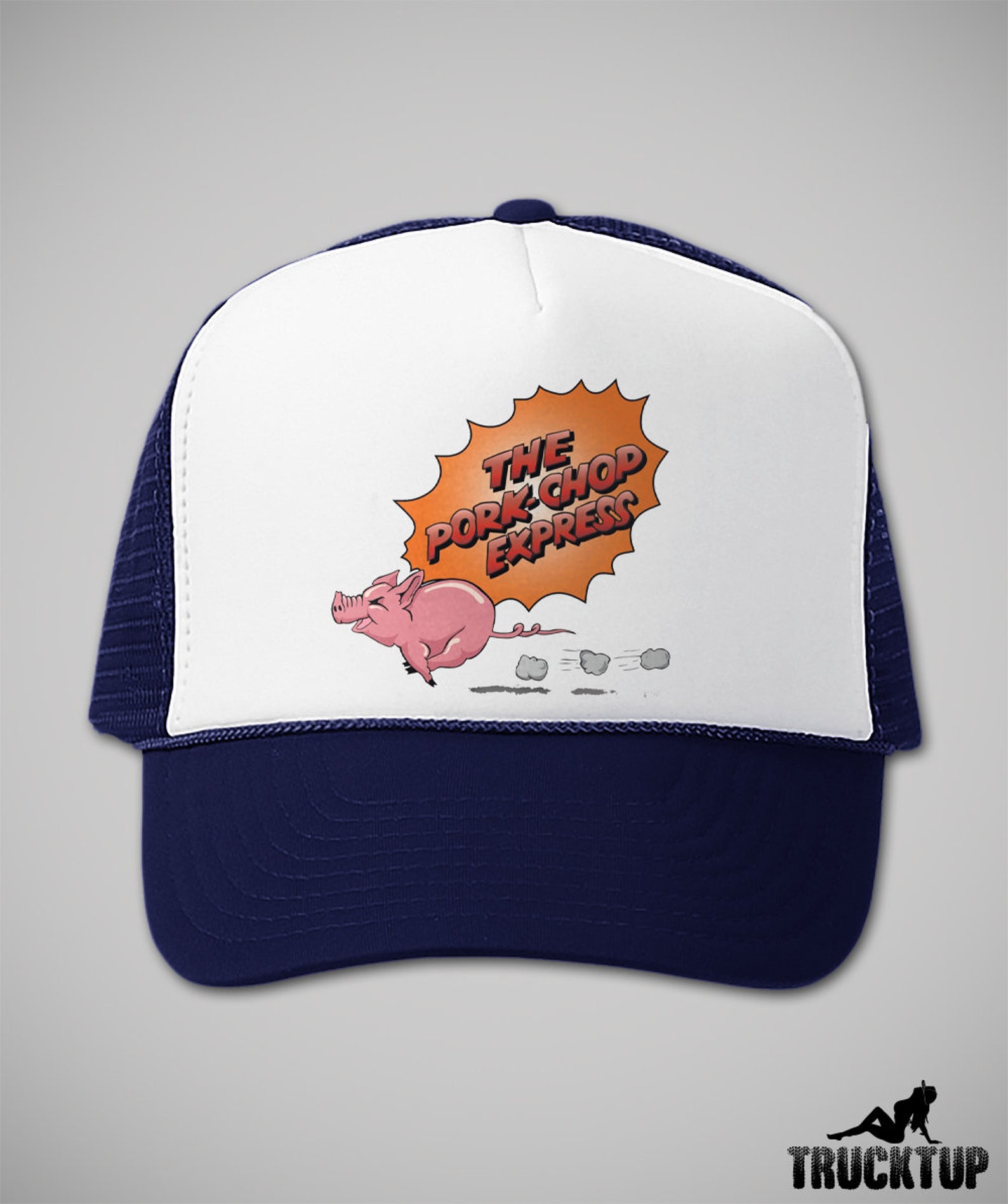 Big Trouble in Little China Hat Pork Chop Express Retro Trucker Hats ...