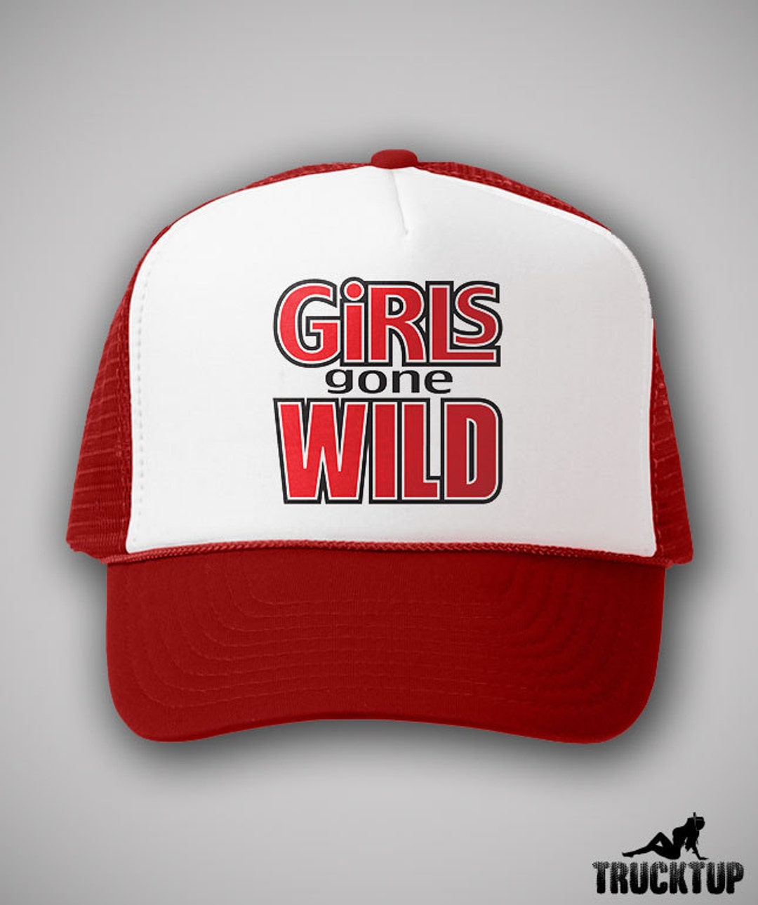 Girls Gone Wild Trucker Hat Classic Cap Jt Vintage Humor Snapback