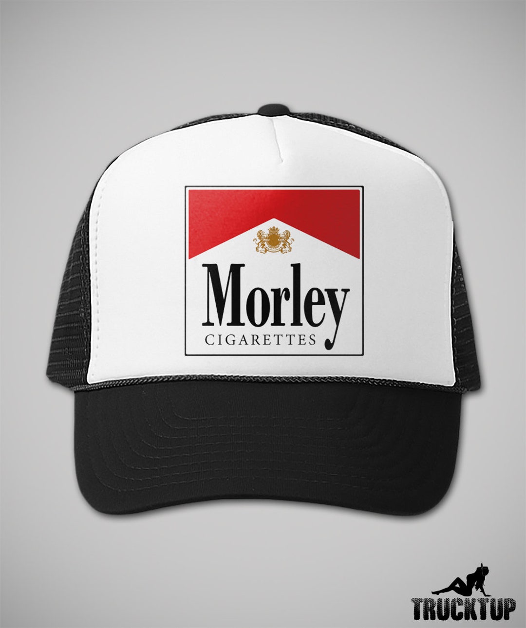 Retro Trucker Hat - Morleys Cigarettes Vintage Brand Snapback for Men ...