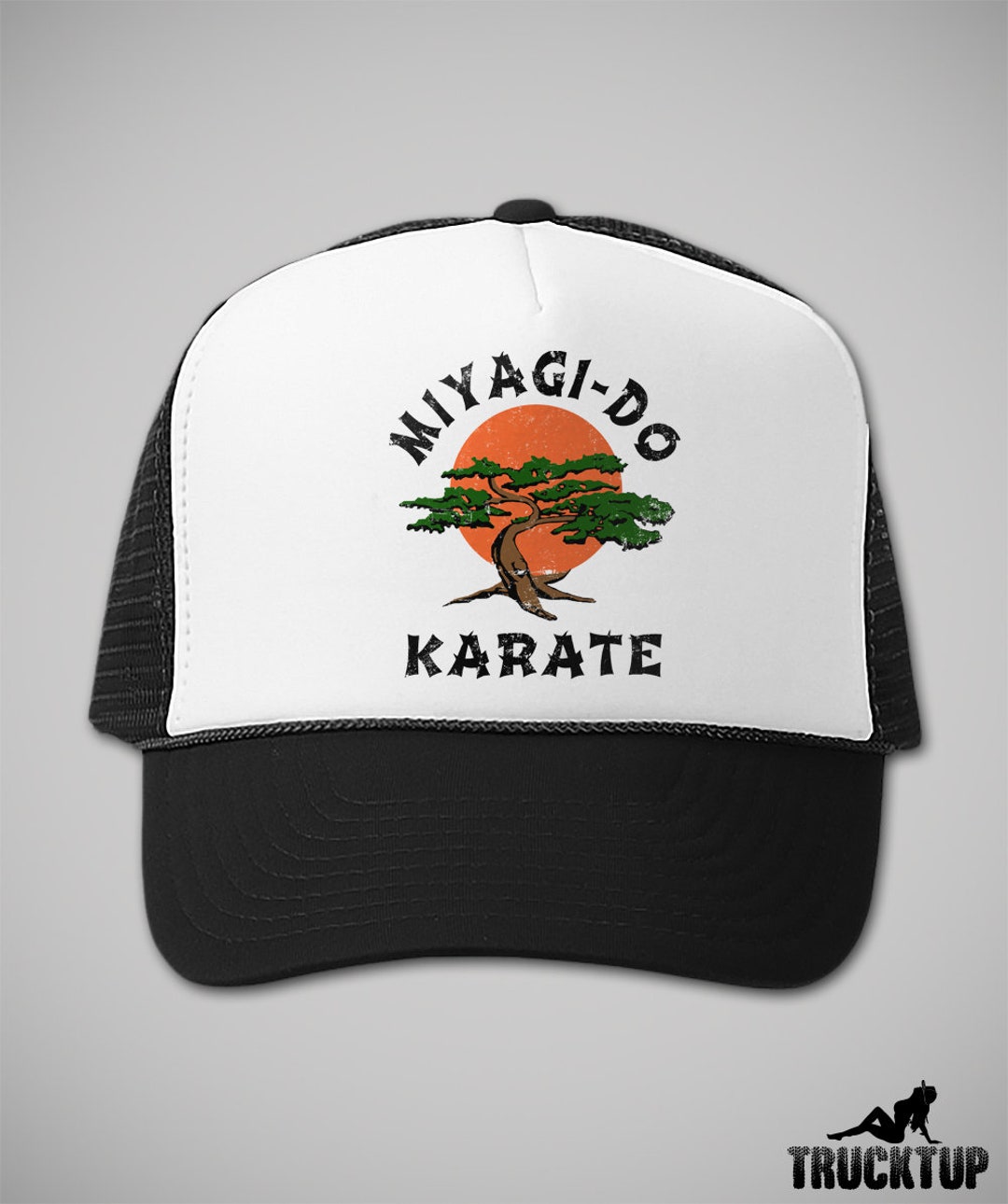 The Karate Kid Retro Trucker Hats Miyagi Do Karate Movie Lover Gifts ...