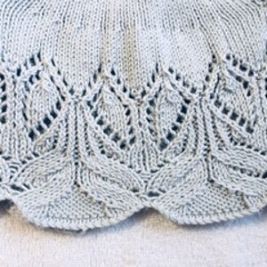 KNITTING PATTERN - Japanese Flower Baby Jacket for 0 - 3 Months - Etsy