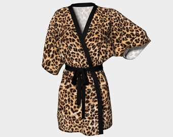 Leopard robe | Etsy
