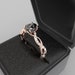 Rose Gold Raw Diamond Engagement Ring Rose Gold Raw Diamond - Etsy