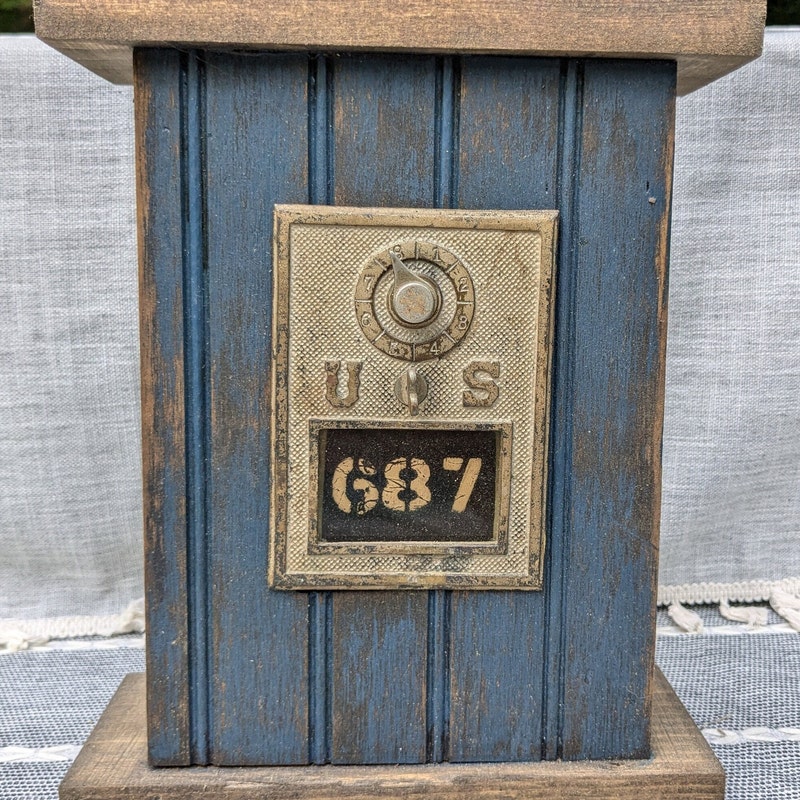 Antique Mailbox - Etsy