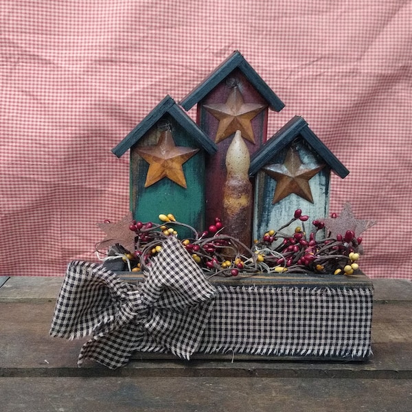 Primitive Box - Etsy