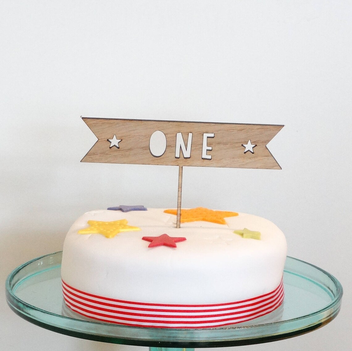 One Cake Topper Cake Topper Wooden Cake Topper First - Etsy UK