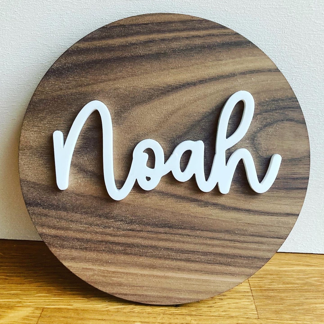 Personalised Name Sign Custom Name Plaque Wall Art Wooden - Etsy UK