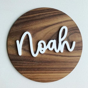 Personalised Name Sign Custom Name Plaque Wall Art Wooden - Etsy UK