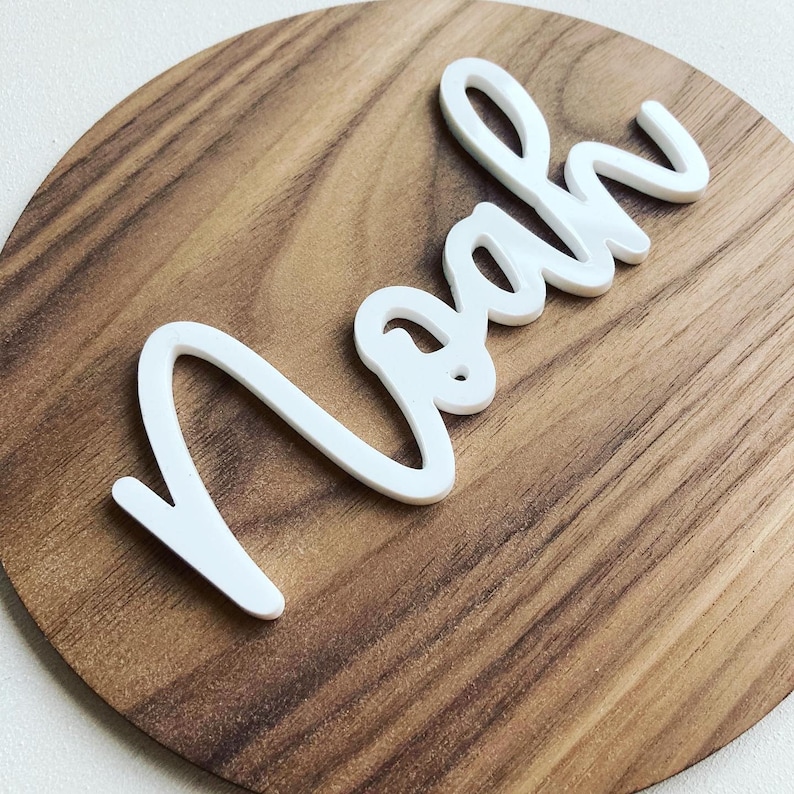 Personalised name sign custom name plaque wall art wooden | Etsy