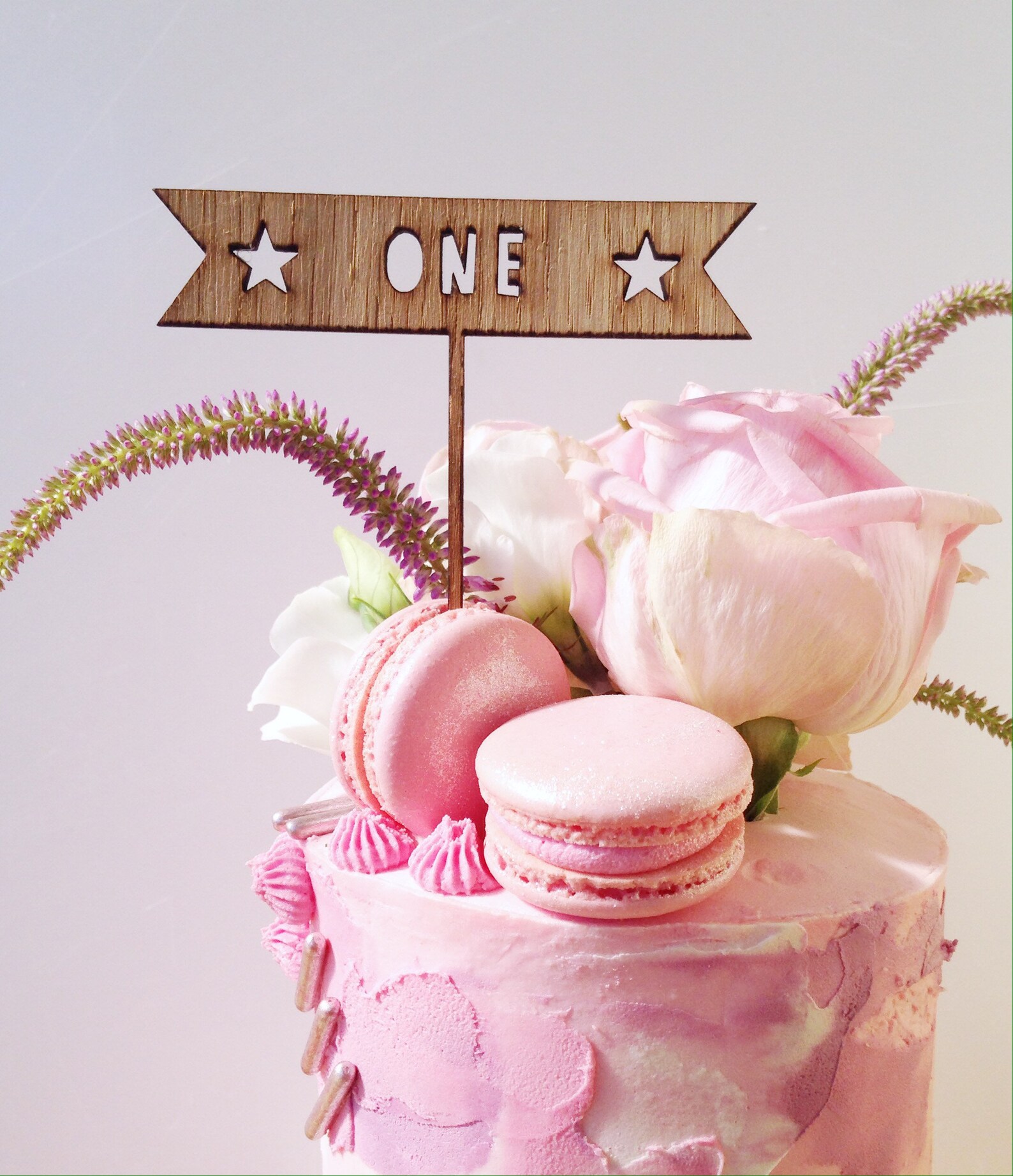 One Cake Topper Cake Topper Wooden Cake Topper First - Etsy UK