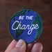 Mini Be the Change Patch - Gandhi Patch - World Peace - Iron-on ...