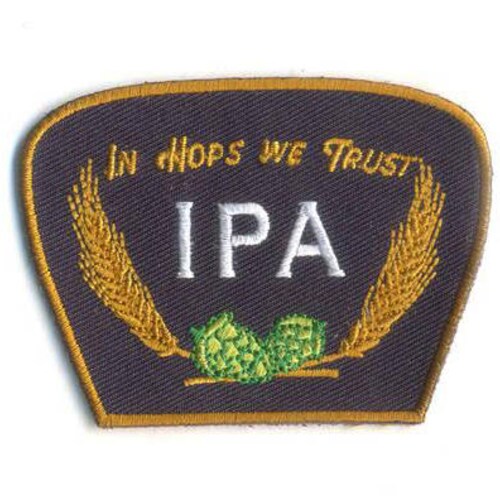 Craft Beer Patch I Love IPA Iron on Embroidered Badge Gift | Etsy