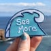 Sea More Patch Iron-on Surfer Badge Ocean backpack patches | Etsy