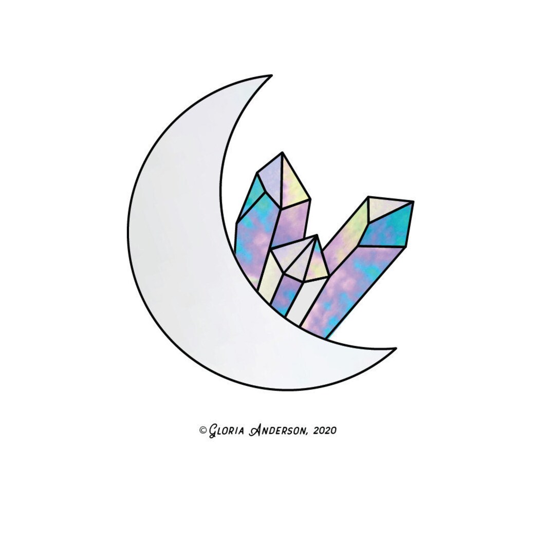 Moon Crystal Hobby License Beginner to Intermediate Stained Glass ...