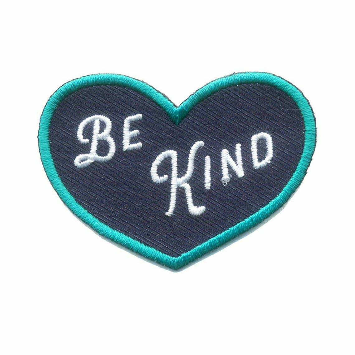 Mini Be Kind Patch Mindfulness and Kindness Iron on Patches | Etsy
