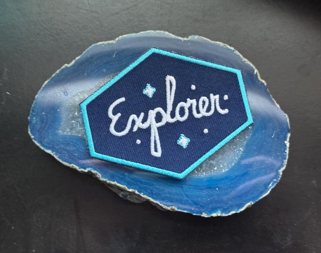 Explorer Patch - Glow in the Dark Iron-on Outer Space Patches - Etsy