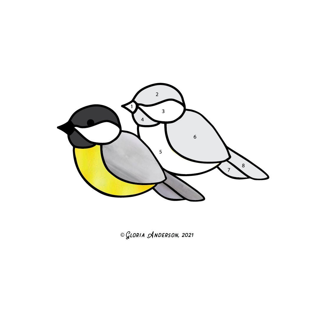 Beginner Stained Glass Patterns Birds Stained Glass Birds: Bird
