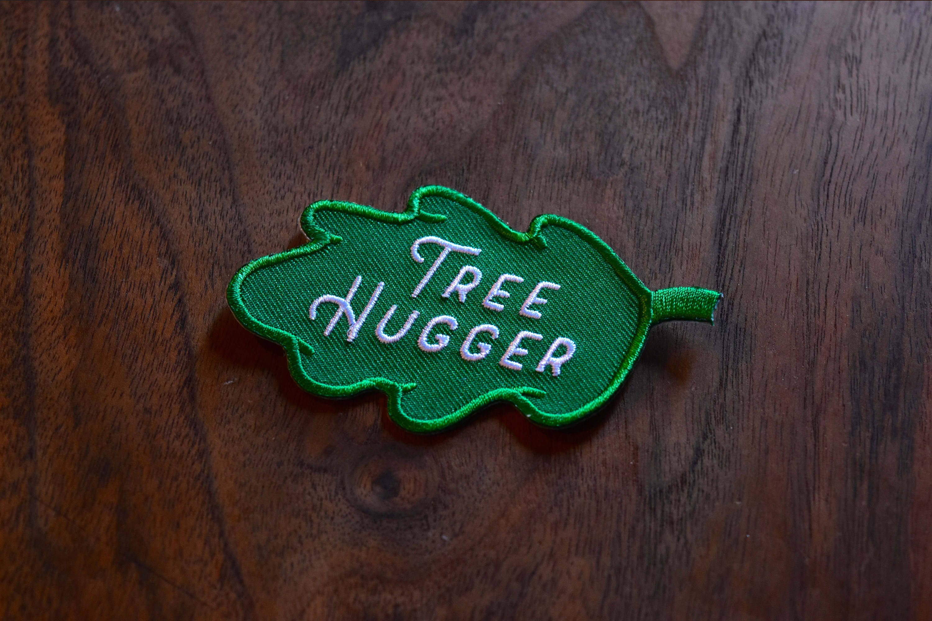 Tree Hugger Patch Iron on Environmentalist Badge - Etsy Canada