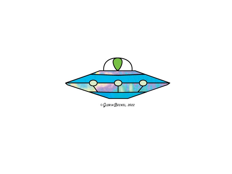 UFO Flying Saucer Hobby License Beginner to Intermediate - Etsy