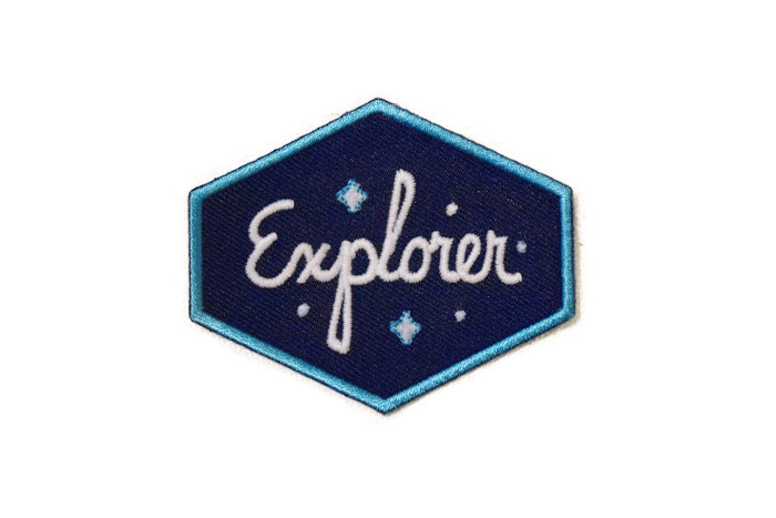 Explorer Patch Glow in the dark Iron-on Outer Space Patches | Etsy