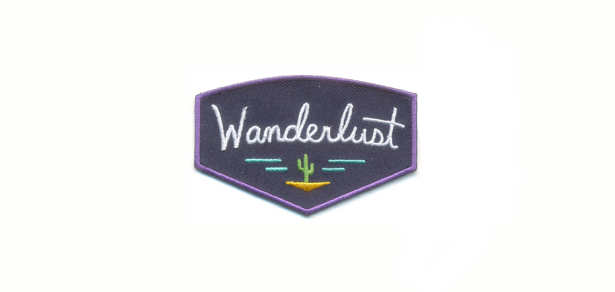 Wanderlust Patch Iron on Explorer Embroidered Badge - Etsy