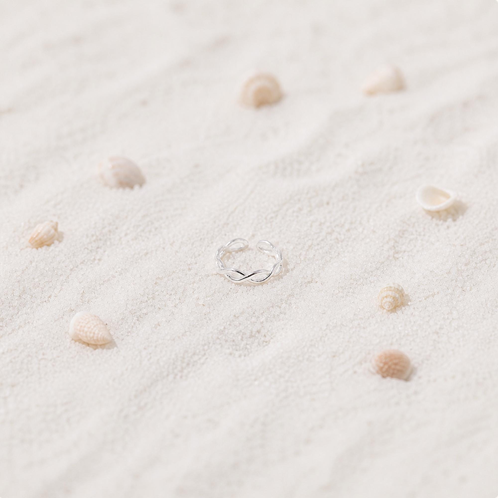 Silver Toe Ring, Sterling Toe Ring, Small Toe Ring, Thin Toe Ring ...