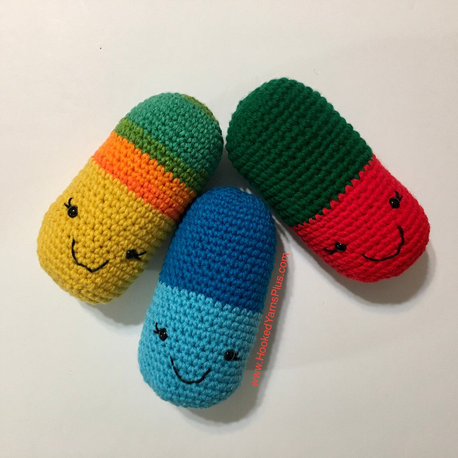 Happy Chill Pill Stress Ball Crochet Plush Pharmacist Gift - Etsy