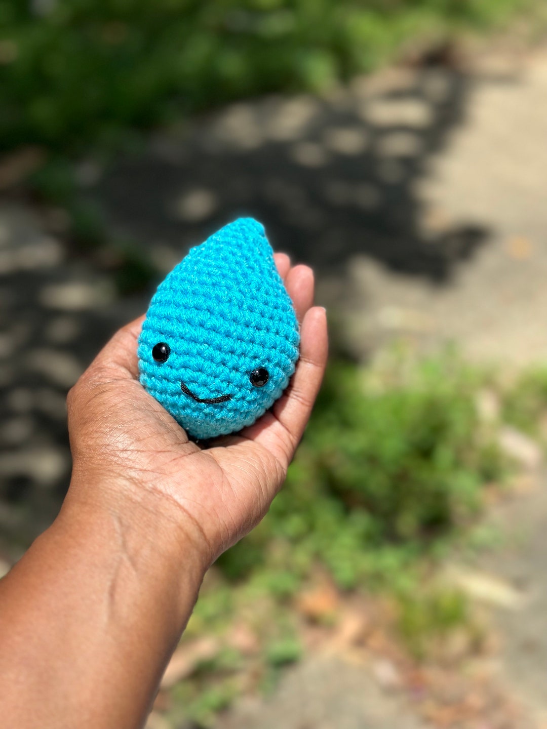 Water Drop Crochet Plush, Rain Drop Amigurumi, Crochet Water Droplet - Etsy