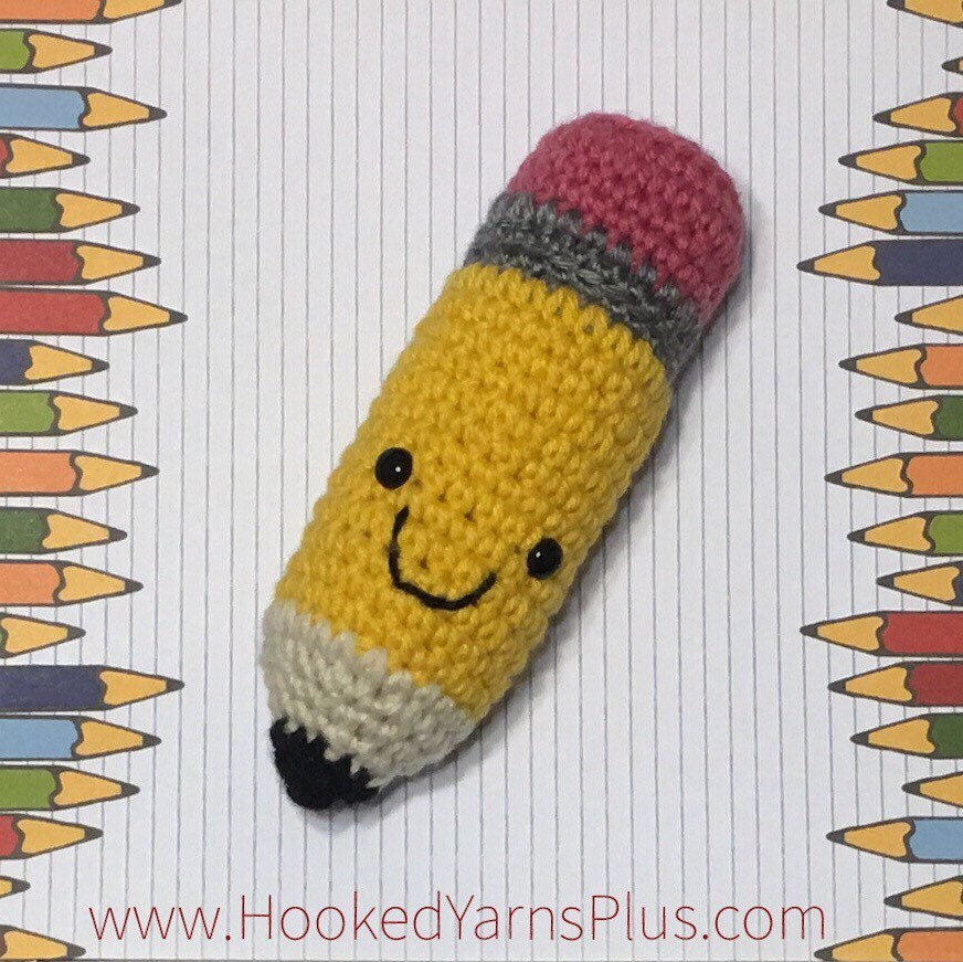 Crochet Pencil Stuffed Toy Pencil Plush Handmade Toy Teacher - Etsy ...