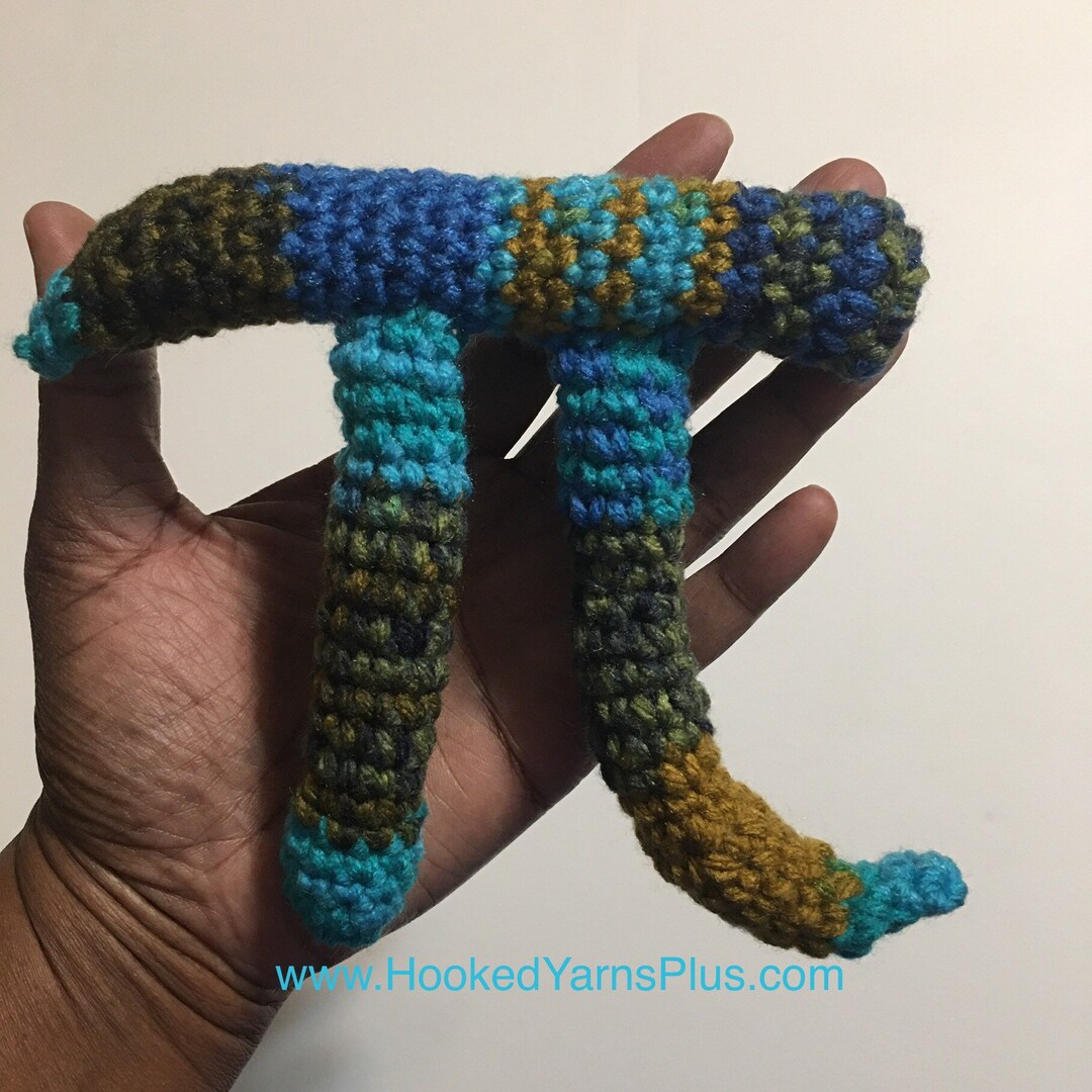Pi Math Symbol Crochet Plush Math Teacher Gift Crochet Pi - Etsy