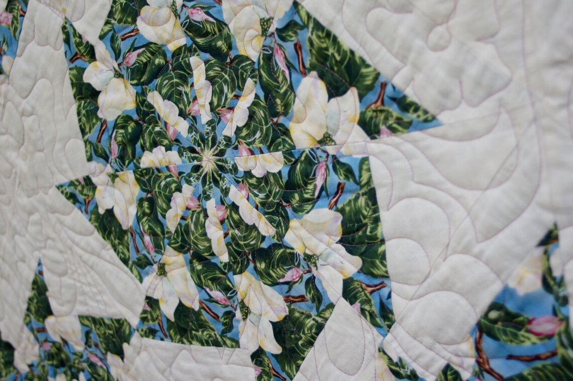 Homemade Stack and Wack Pattern Lap or Bed Quilt 75" X 54" - Etsy