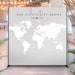 World Map Backdrop, Our Adventure Begins, Travel Wedding Adventure ...