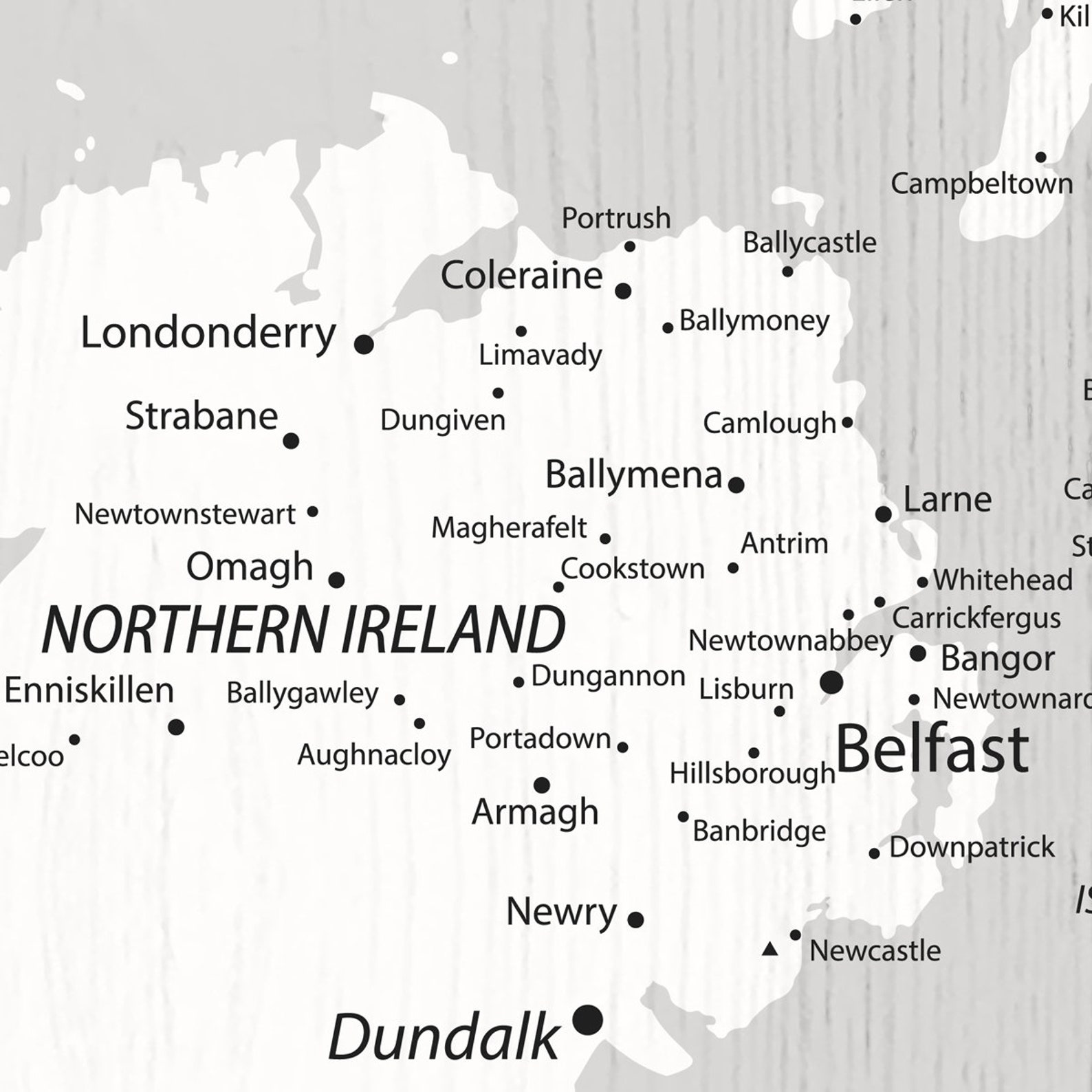 UK Map Pin Board Push Pin Map Personalised Road Trip Map - Etsy UK