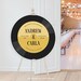 Vinyl Record Shape Party Sign Music Theme Birthday Welcome - Etsy