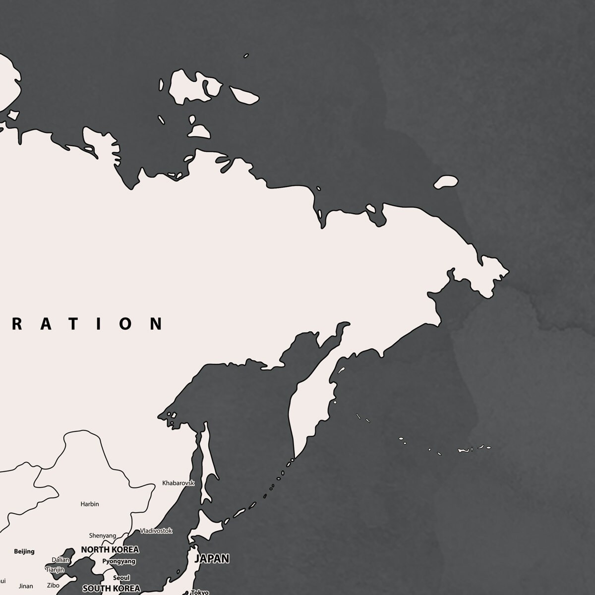 Dark Grey Push Pin World Map Personalised Pin Board Custom - Etsy UK